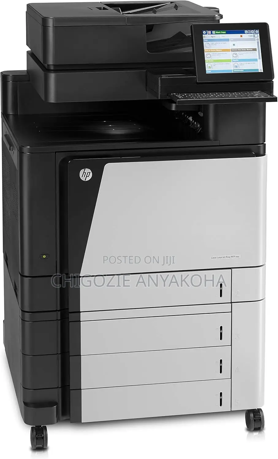 Hp Color Laserjet Enterprise Flow M880z Multifunction Laser Printer in ...