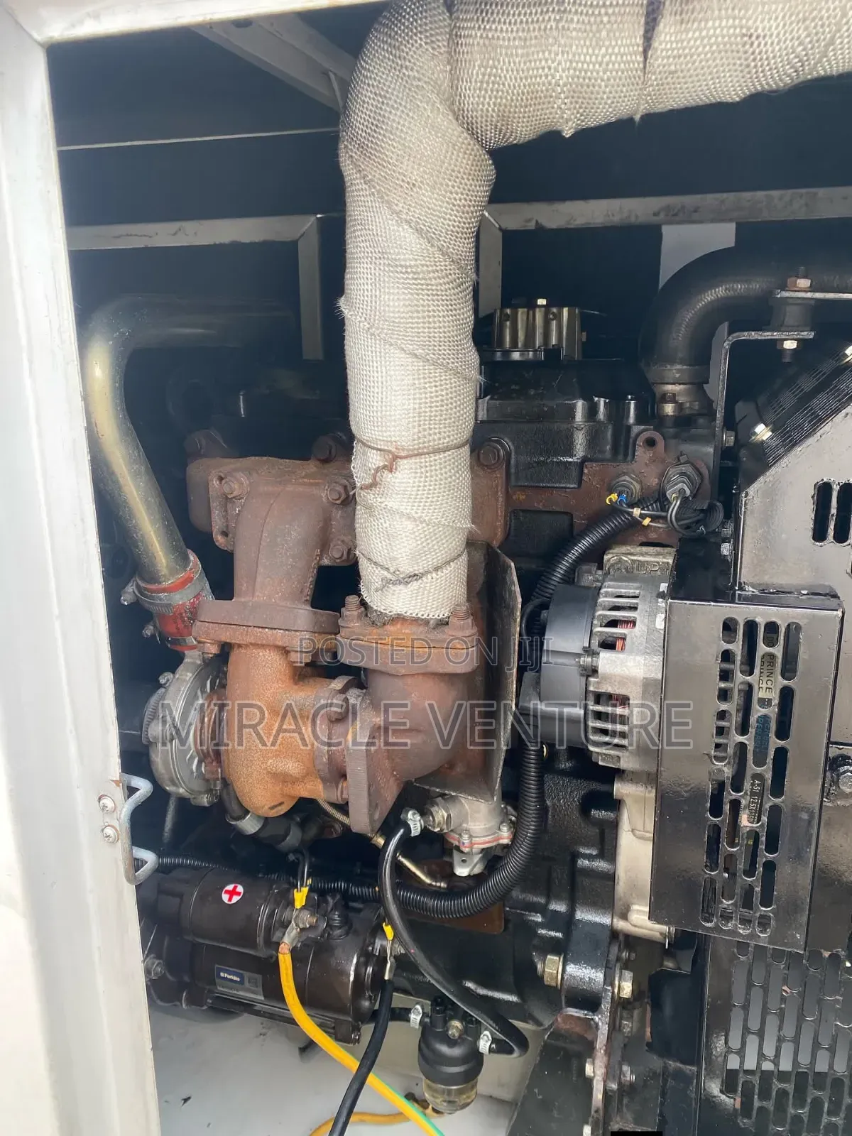 Almost New 60 Kva Mikano Uk Perkins Super Silent Sound Proof Generator ...