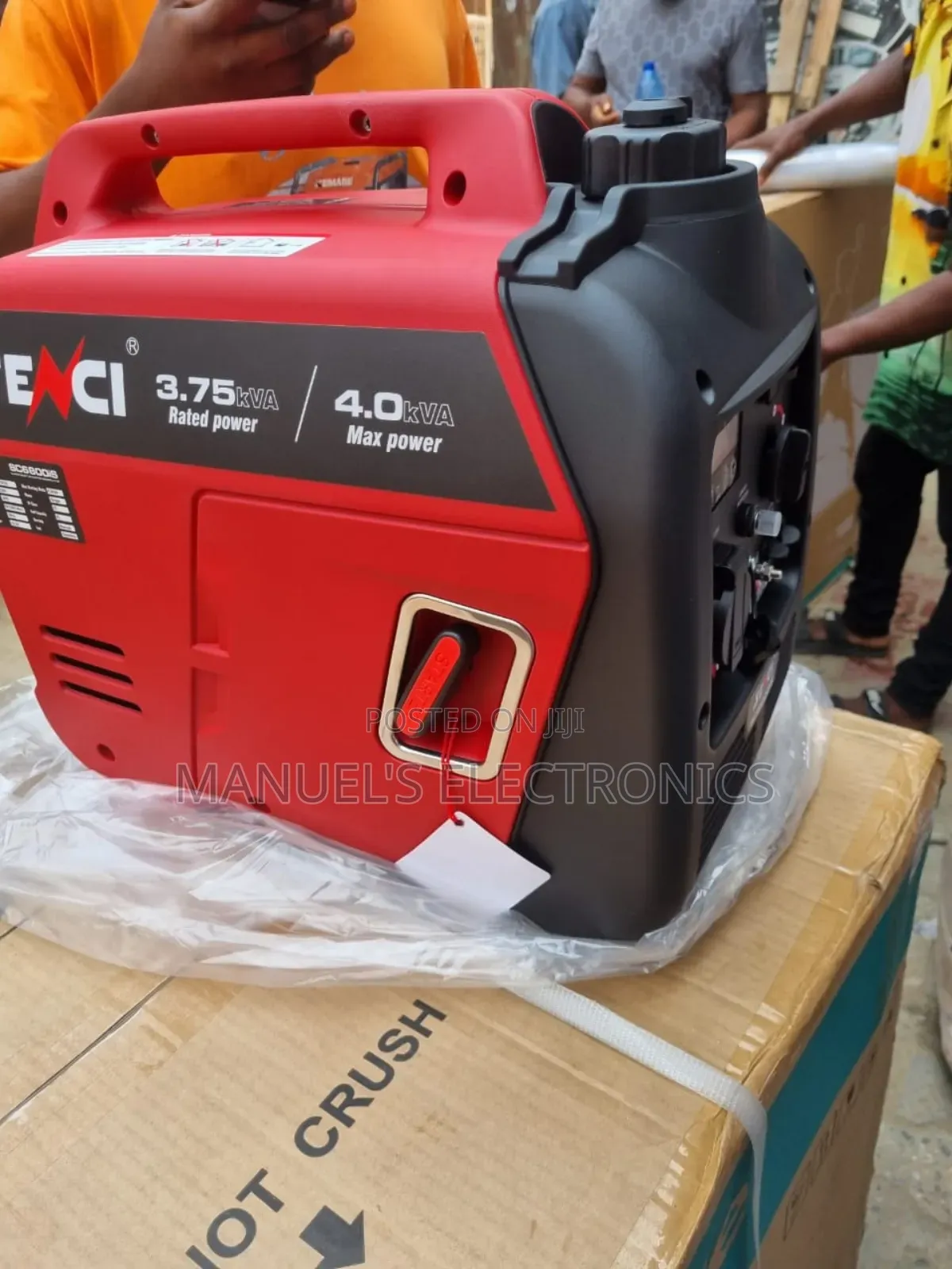 Senci Inverter Soundproof Petrol Gen Low Fuel Consumption(4.5kva) in ...