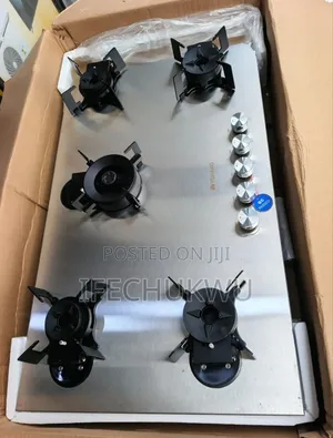 Original Yohako 90cm Built-in Luxury Flips Up 5 Burners Gas Cooker in ...