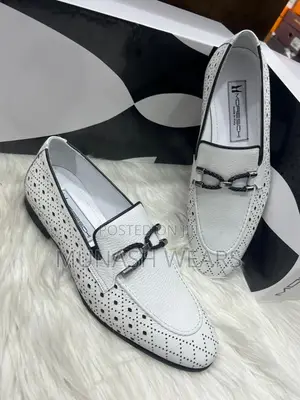 Italian Moreschi Classic Shoes For Men,White And Black in Central ...