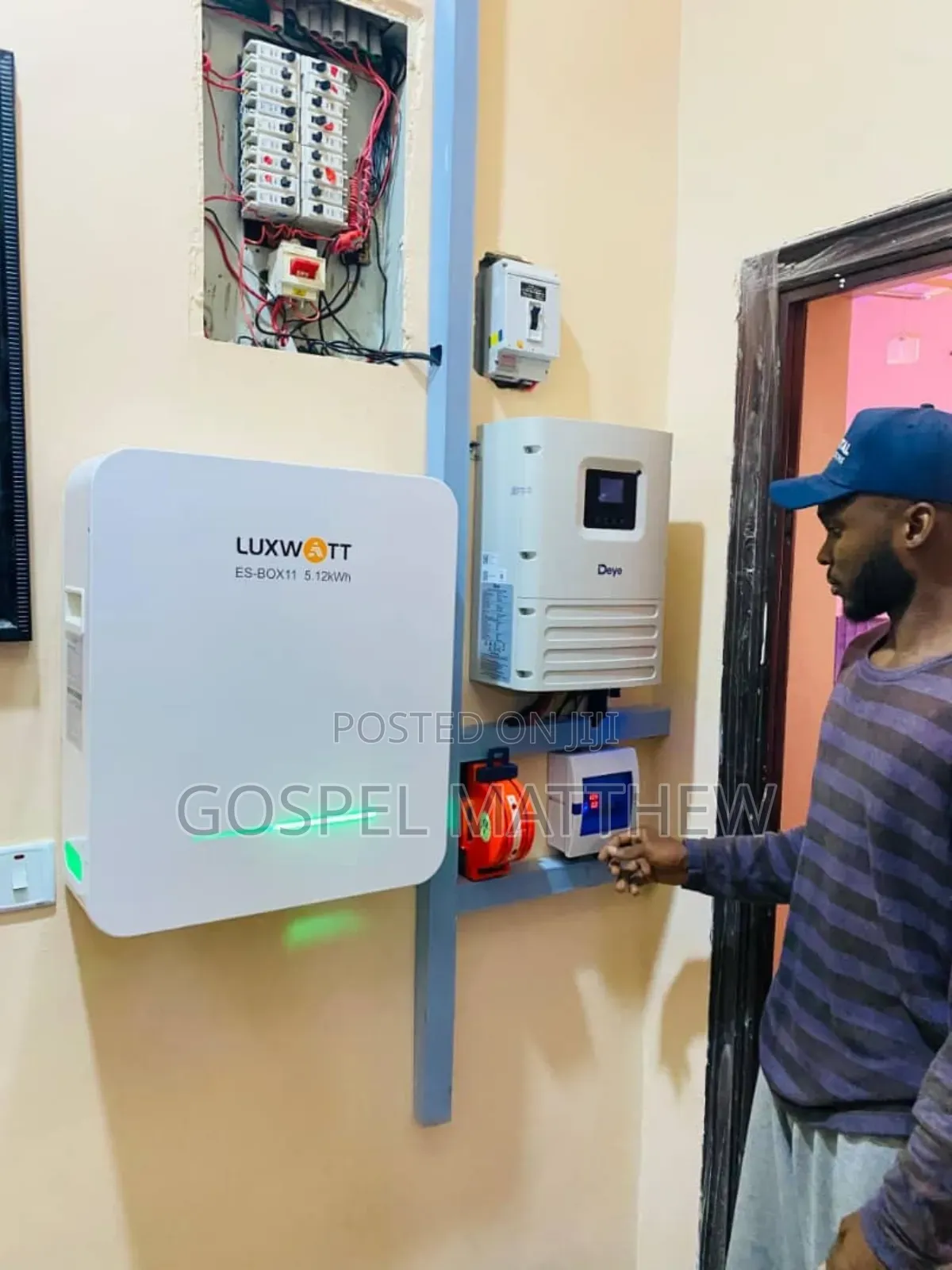 6kw Deye Hybrid System + 5kwh Luxwatt Lithium – Powers Ac Full Flat! in ...