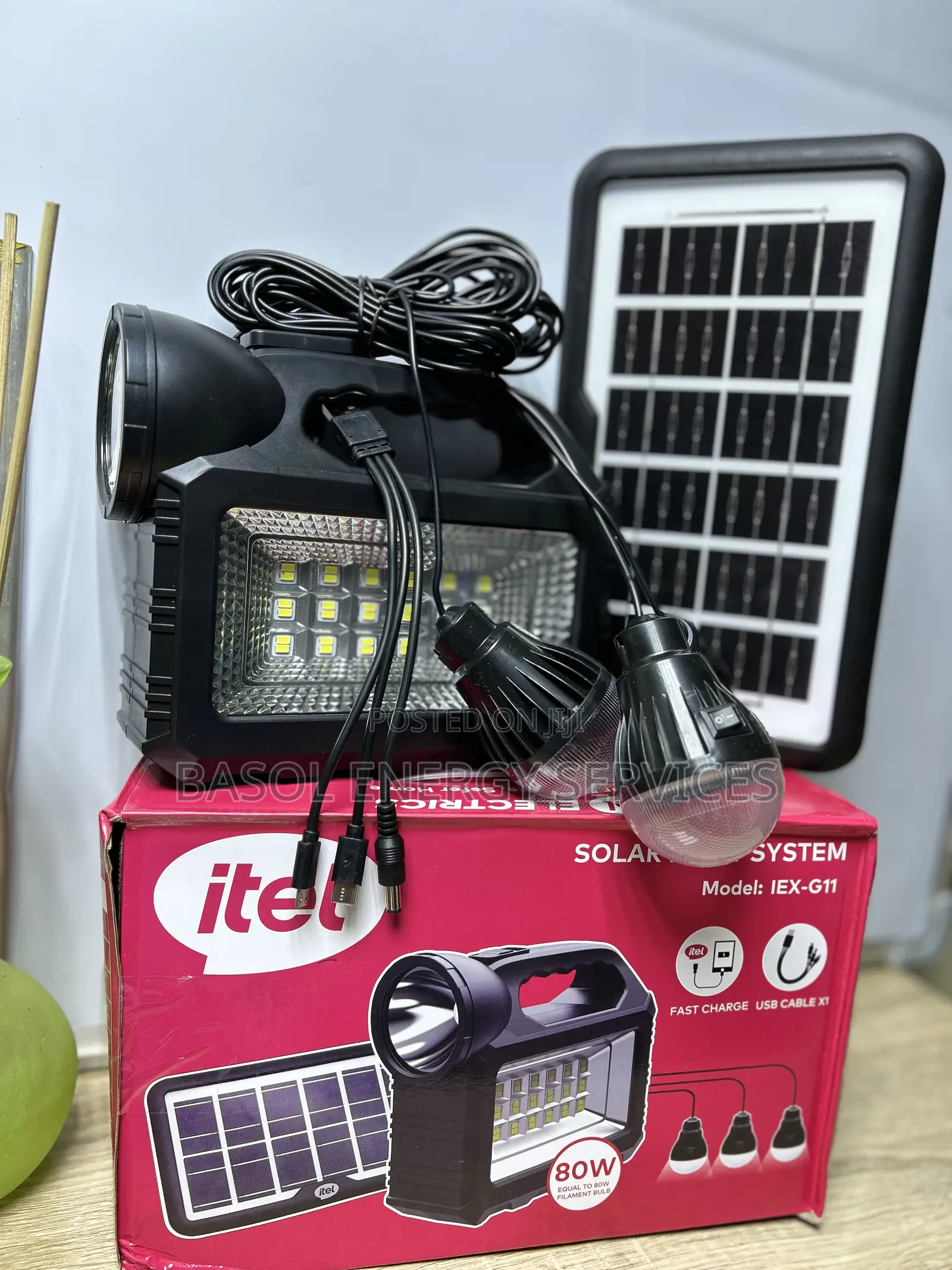 80w Itel Solar Light System in Wuse 2 - Electrical Equipment, Basol ...