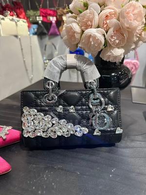 Original Lady Dior Full Diamond Mini White, Black, Pink, Purple, in ...