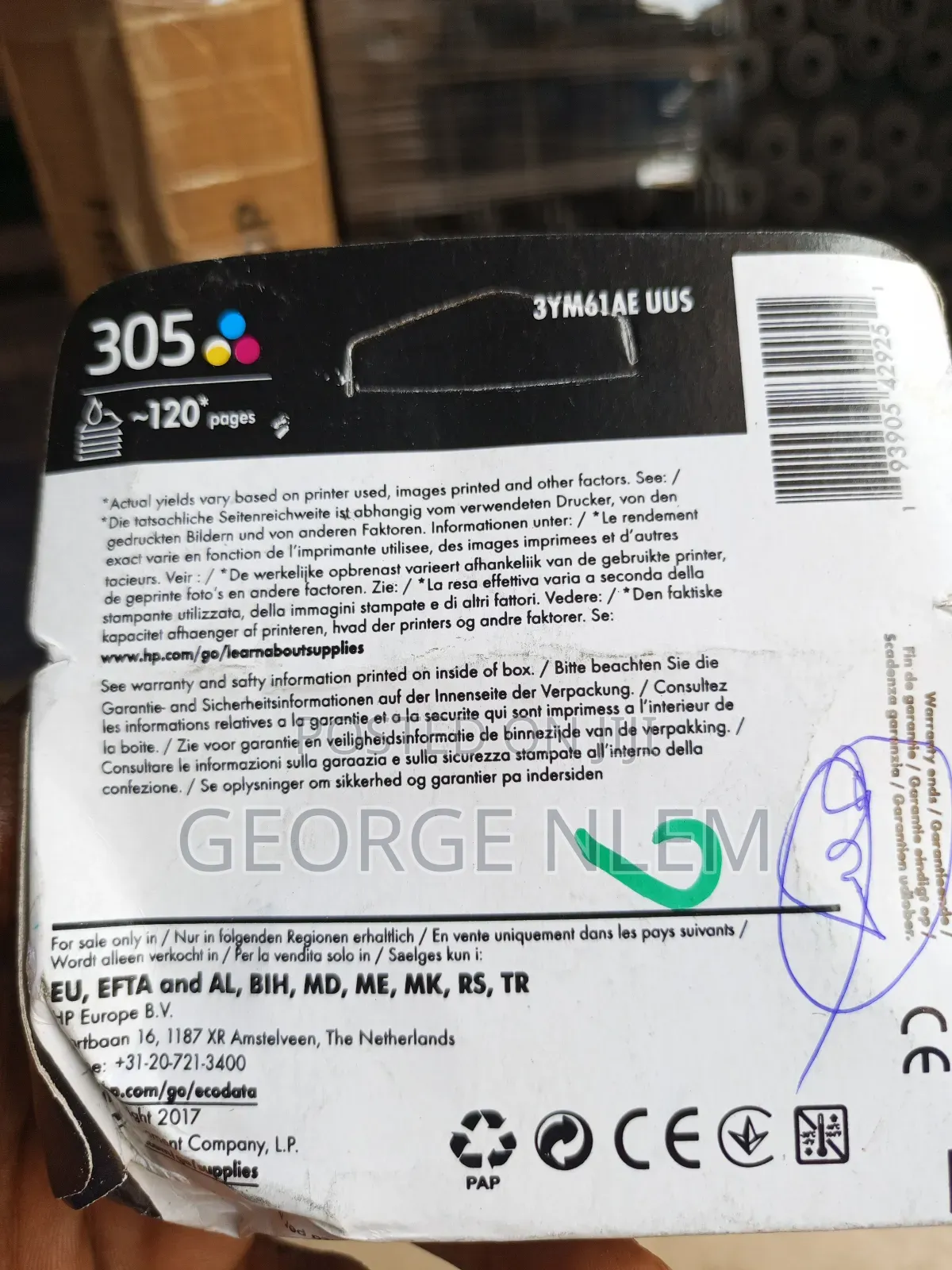 Hp 305 Color Ink Cartridges for Printer in Ojo - Home Appliances ...