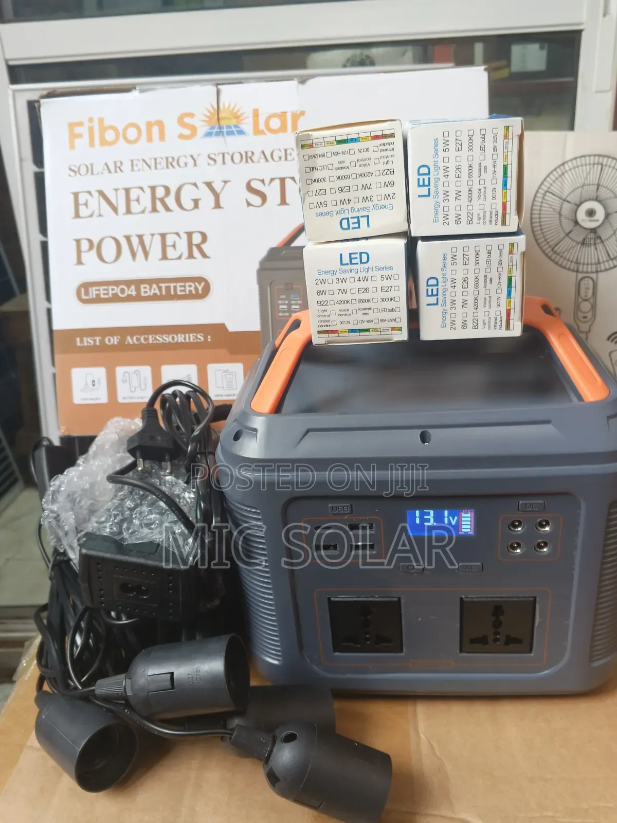 Fibon Solar Generator 550w 50amhs Battery in Sagamu - Electrical ...