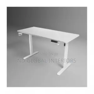Electric Adjustable Desk -1.2mtr - White in Magodo - Furniture, Nd ...