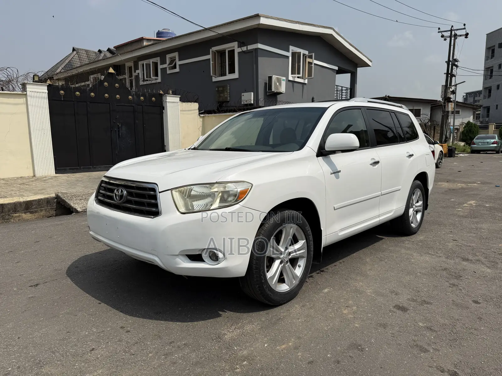 Toyota Highlander 2008 White in Ikeja - Cars, Ajibola | Jiji.ng