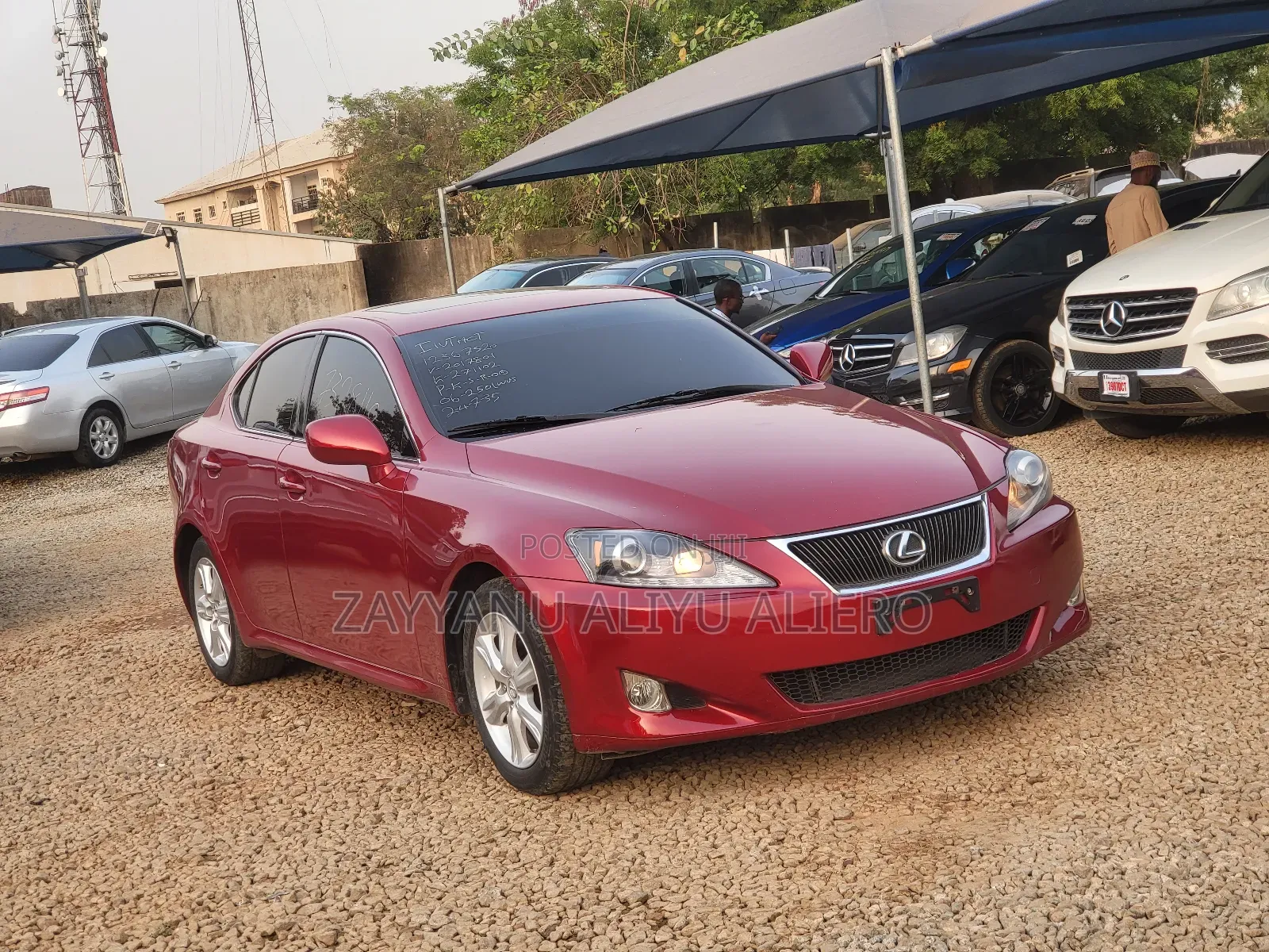 Lexus IS 2007 Red in Mabushi - Cars, Zayyanu Aliyu Aliero | Jiji.ng