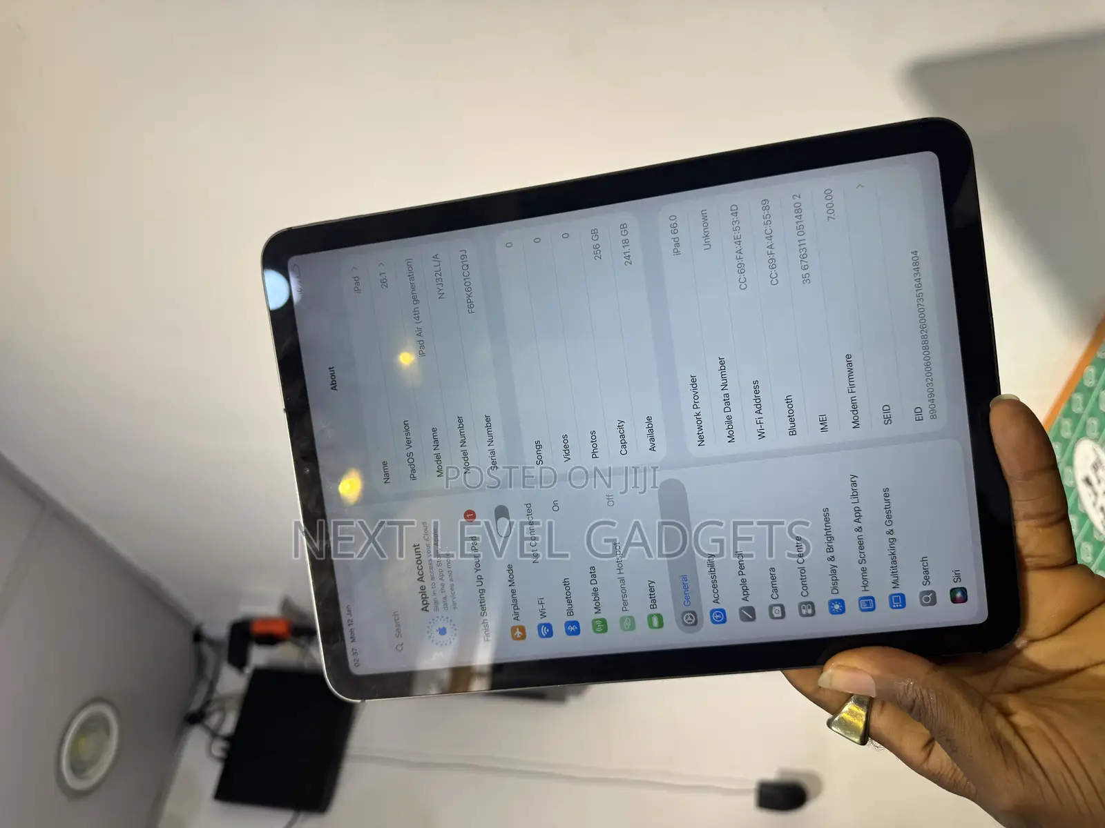 Apple iPad Air (2020) 256 GB Gray in Ikeja - Tablets, Next Level ...