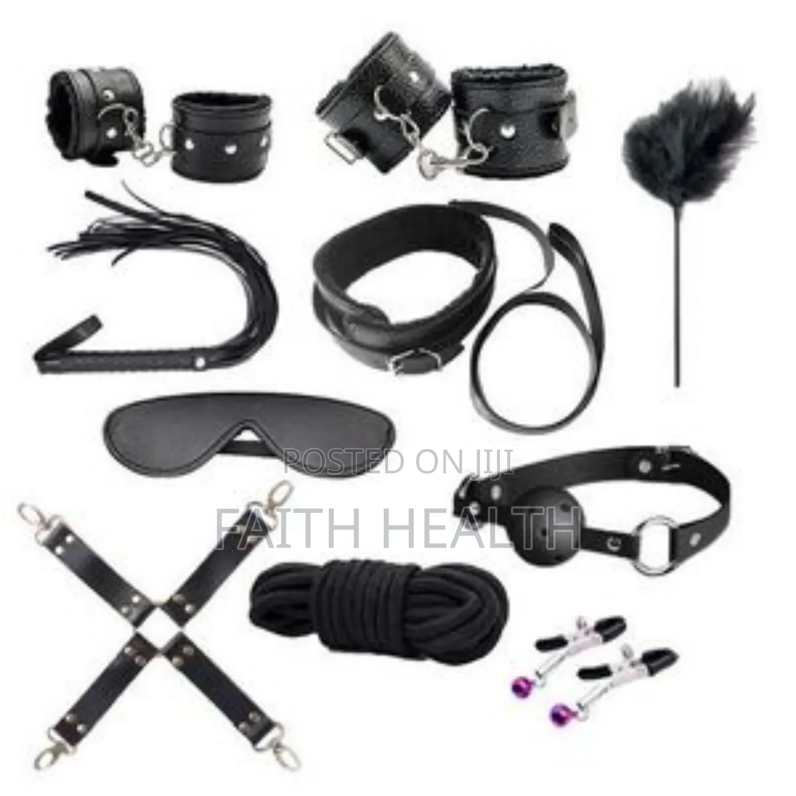 10 PCS Bondage Restraint Kit BDSM in Victoria Island - Sexual Wellness ...
