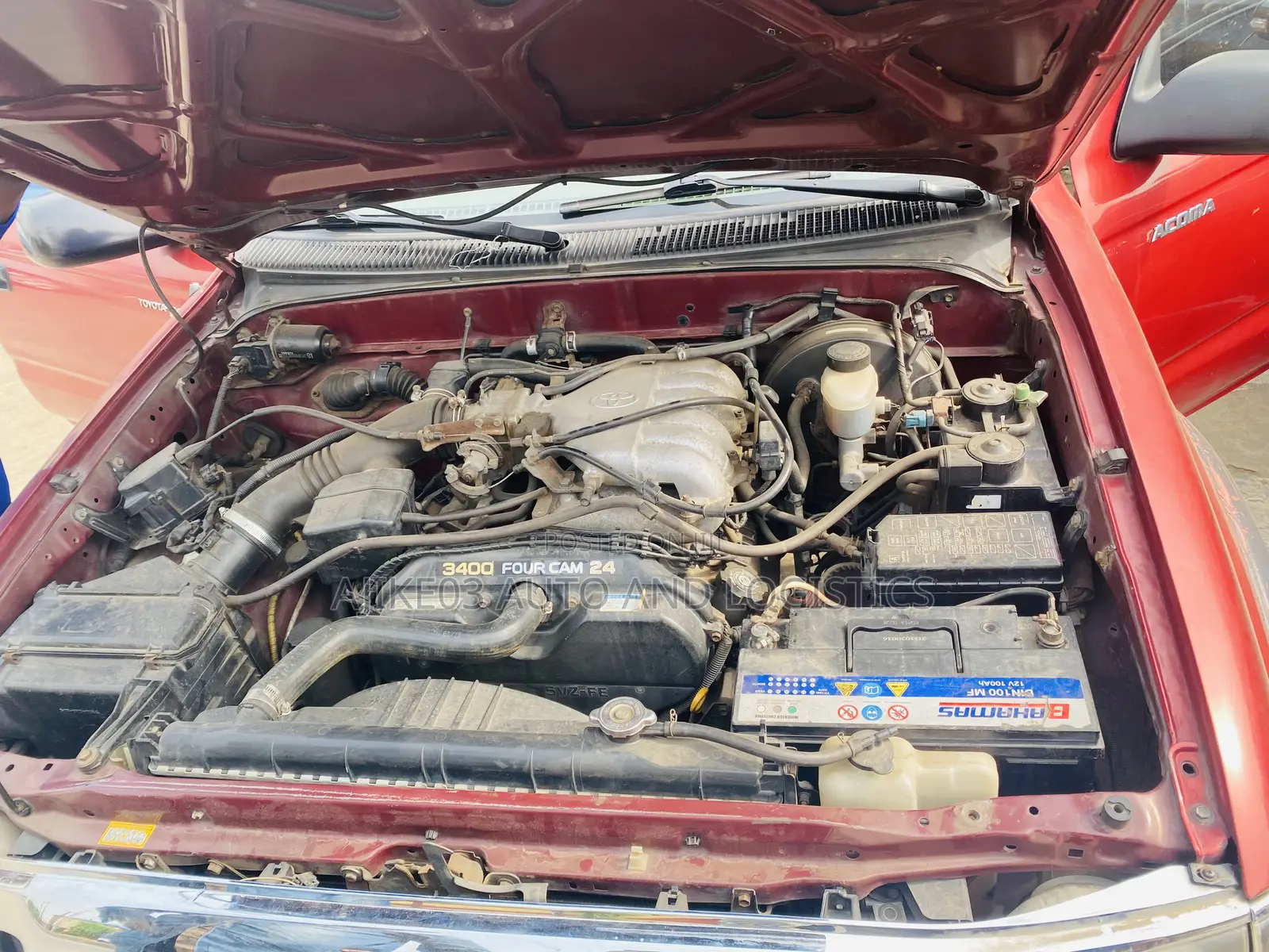Toyota Tacoma 2002 Red in Abule Egba - Cars, Ayomide Israel | Jiji.ng