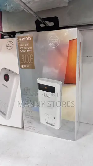 Original Romoss 30,000 Mah Power Bank (22.5w) Fast Charge in Ikeja ...