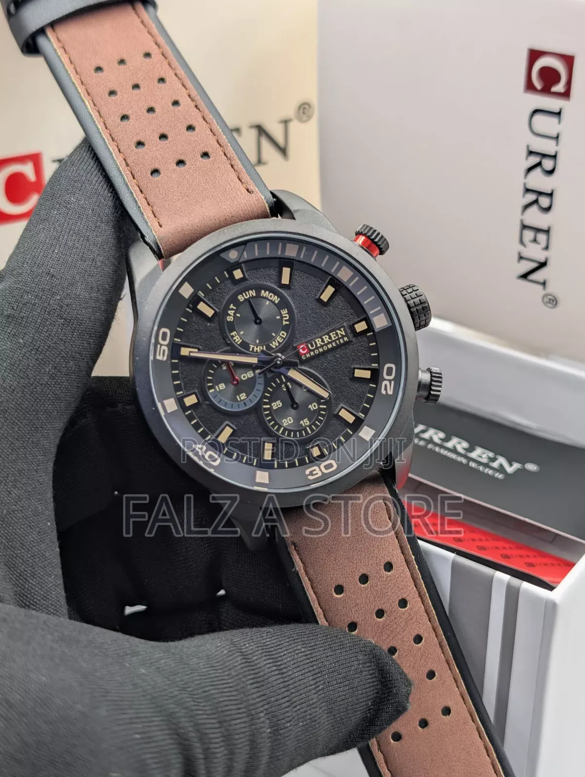 Curren Leather Wristwatch in Lagos Island (Eko) - Watches, Falz A Store ...