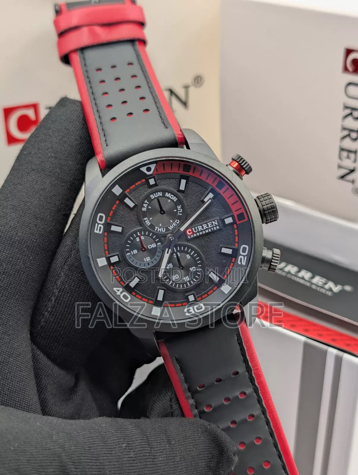 Curren Leather Wristwatch in Lagos Island (Eko) - Watches, Falz A Store ...