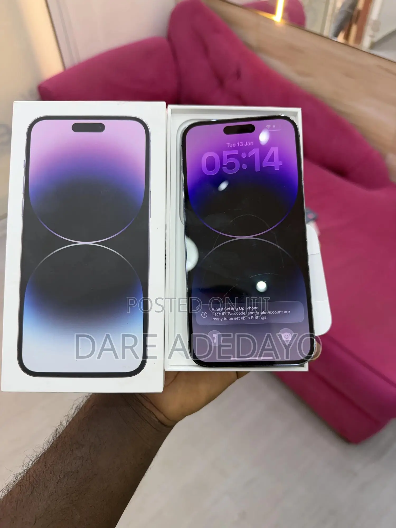 Apple iPhone 14 Pro Max 256 GB Purple in Apo District - Mobile Phones ...