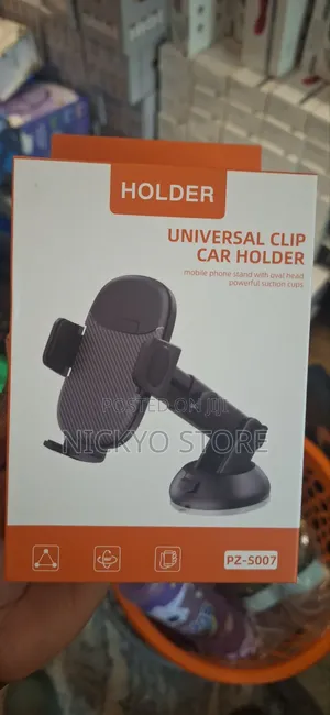 Universal Clip Car Phone Holder (Vacuum Suction Type) in Lagos Island ...