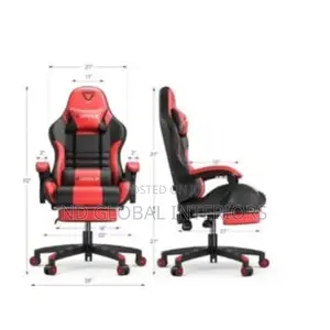 Pro Series Gaming Chair With Footrest - Red in Ajah - Furniture, Nd ...