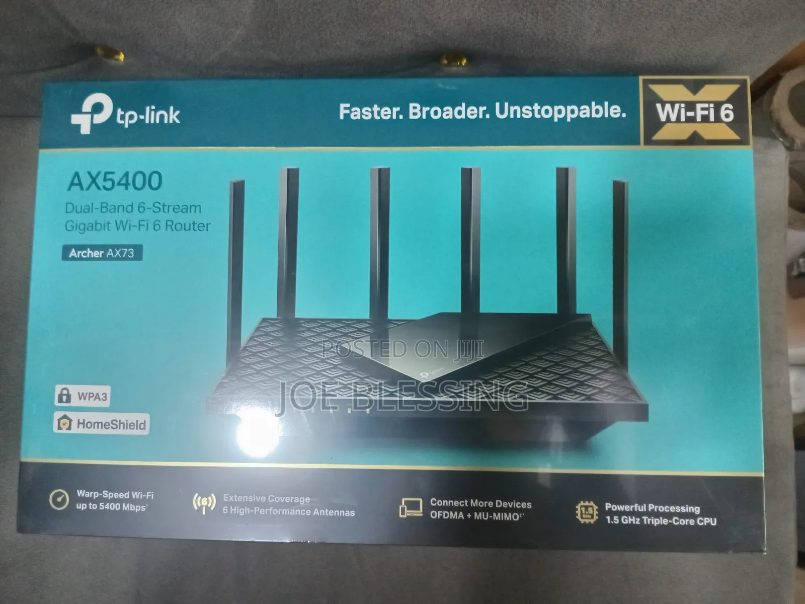 Ax 5400 Dual Band 6 Stream Gigabit Wi_fi 6 Router in Ikeja - Networking ...