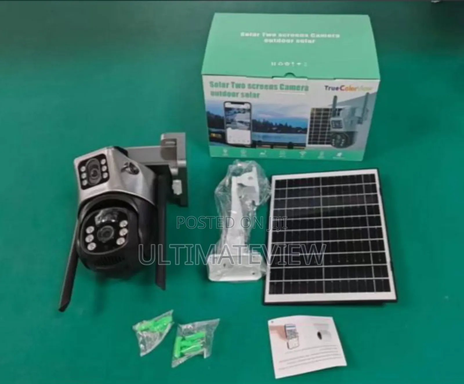 8mp V380 Smart Solar Camera Dual Lens in Ojo - Security & Surveillance ...