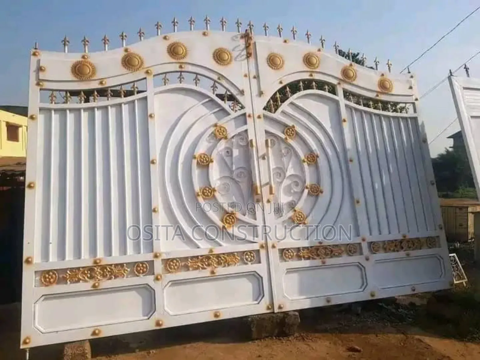 Royal Gate Design With Wrought Iron in Onitsha - Building Materials ...