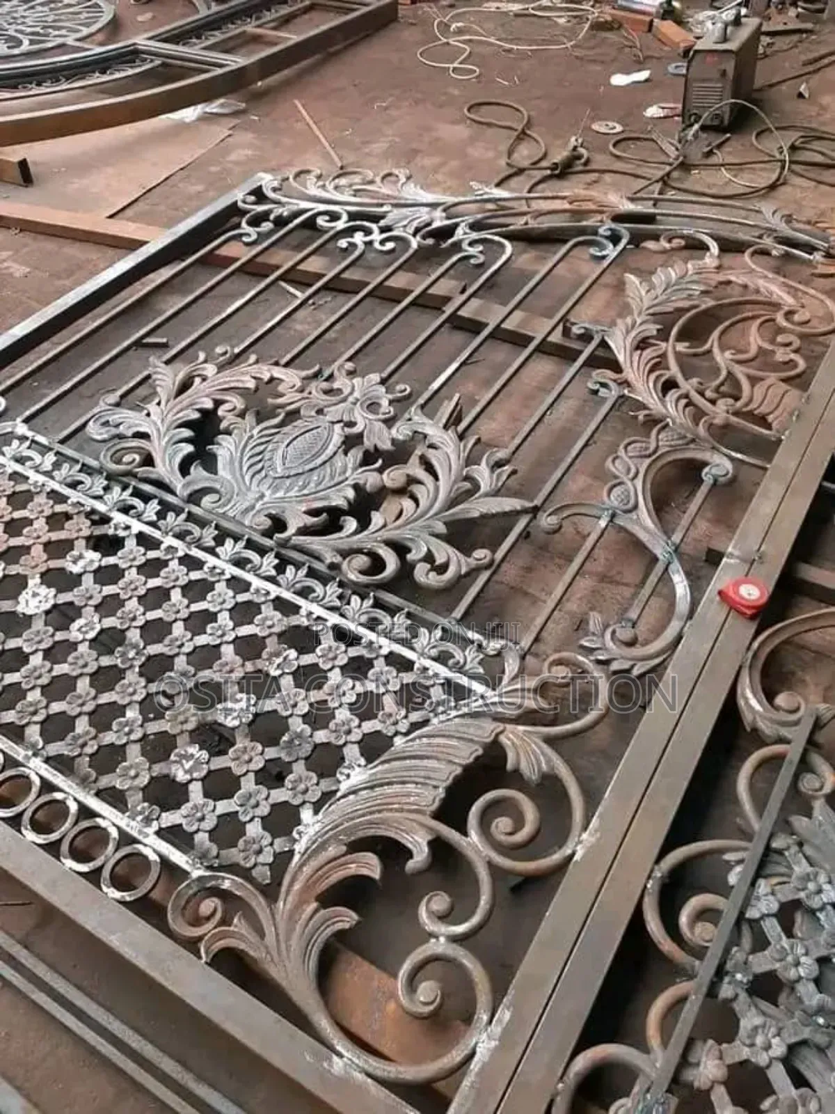 Royal Gate Design With Wrought Iron in Onitsha - Building Materials ...