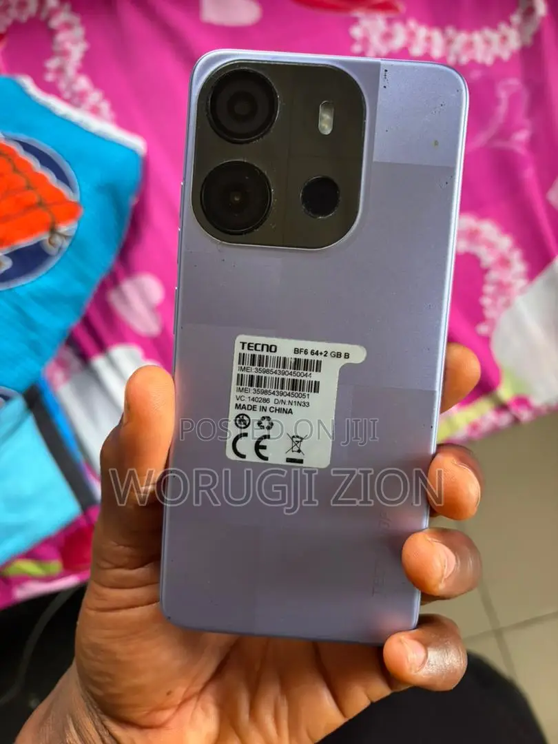 Tecno Pop 7 64 GB Gray in Port-Harcourt - Mobile Phones, Worugji Zion ...