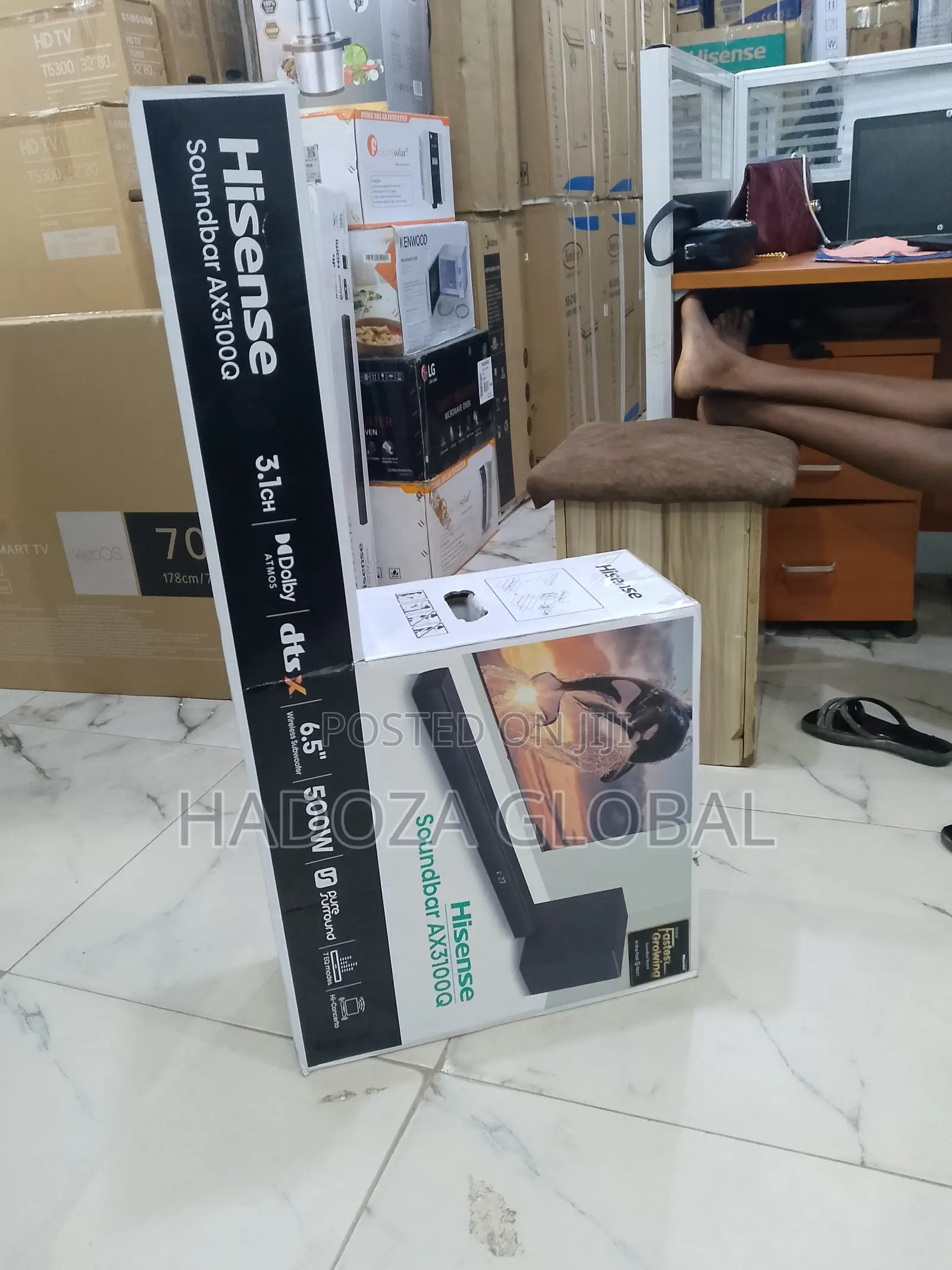 Hisense Ax3100q 500w Bluetooth Soundbar in Surulere - Audio & Music ...