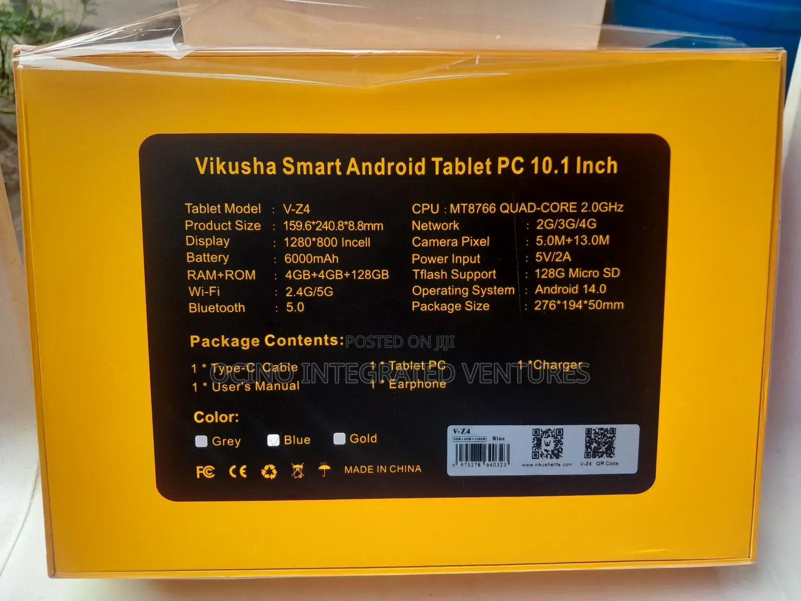 New VIKUSHA V-Z4 128 GB Black in Ikeja - Tablets, Ocino Integrated ...