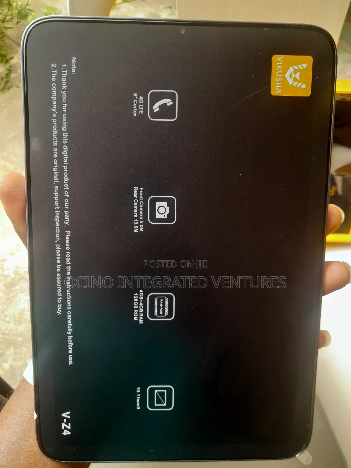 New VIKUSHA V-Z4 128 GB Black in Ikeja - Tablets, Ocino Integrated ...