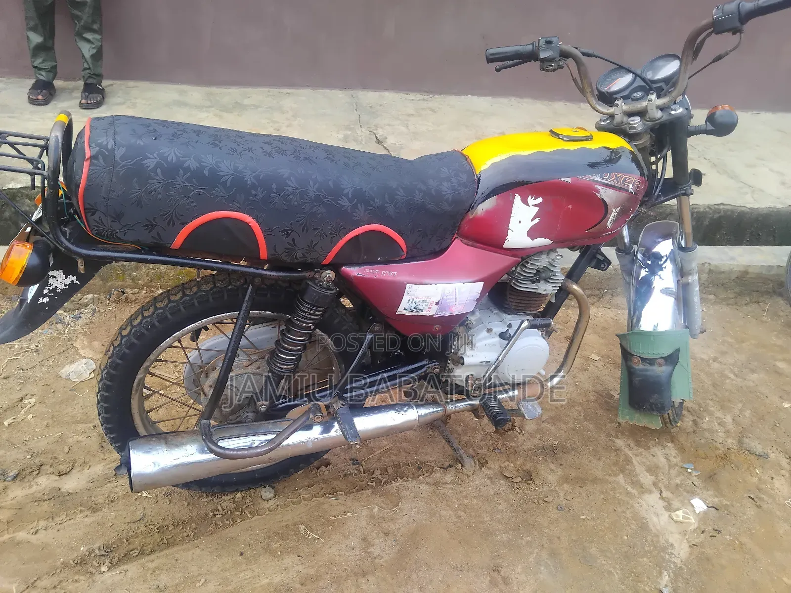 Bajaj Boxer 100 2024 Red in Alimosho - Motorcycles & Scooters, Jamiu ...