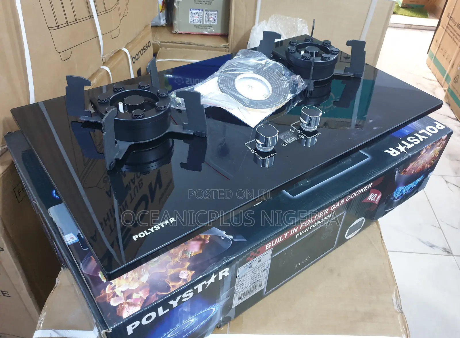 Polystar Two Burner Gas Hob for Countertop Installation in Ikotun ...