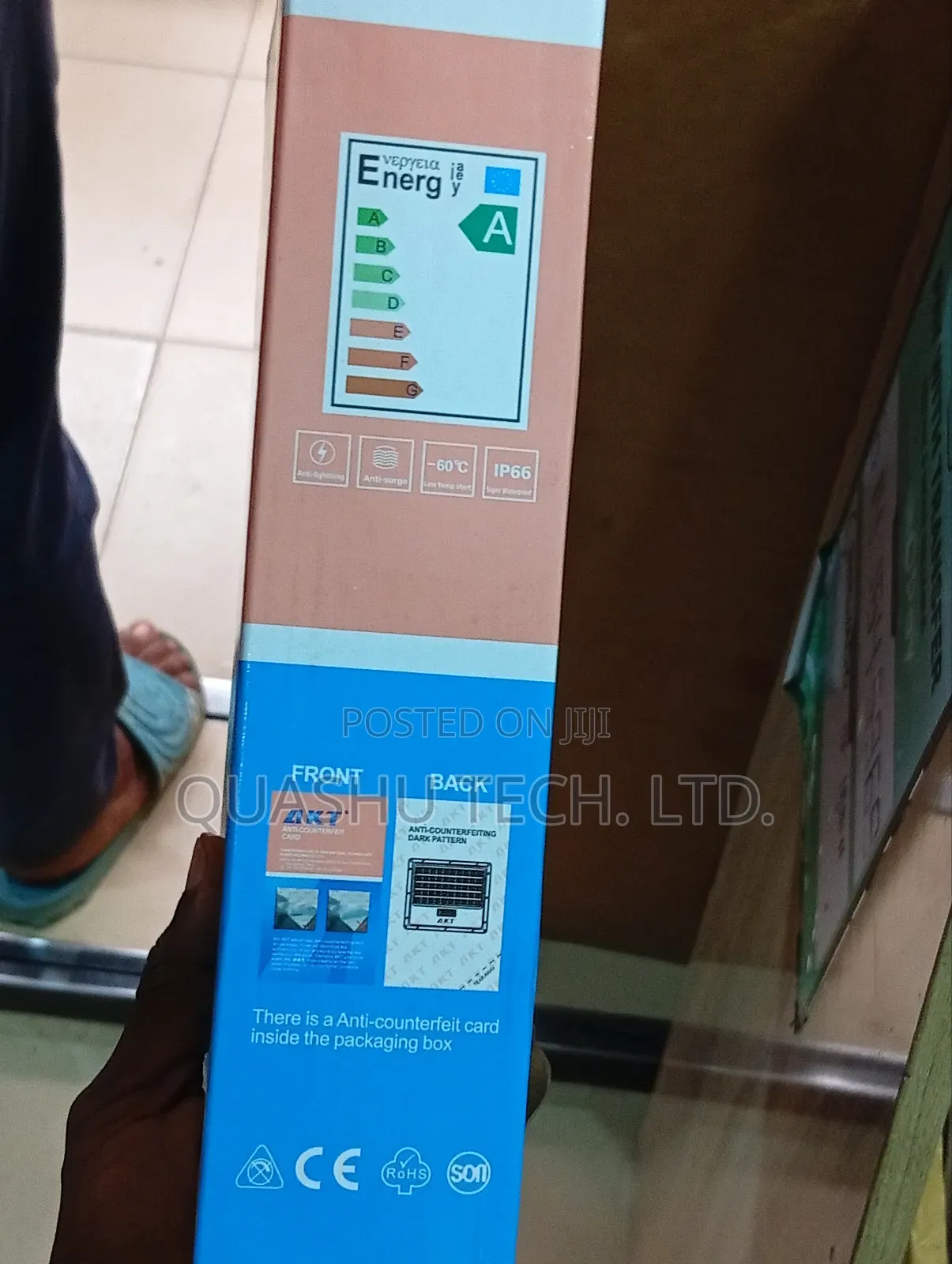 Akt 300wled Solar Flood Light With Separate Highefficiency Panel(Ip66 ...