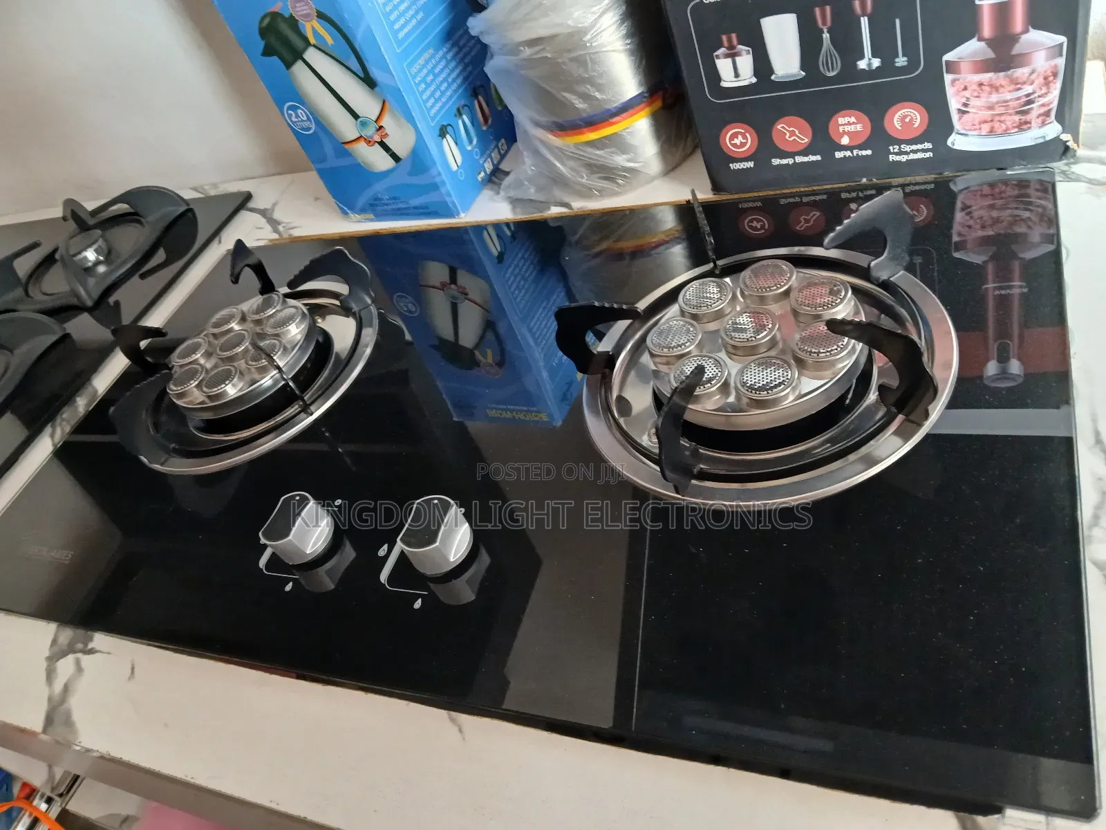 Meestajames Inbuilt 2 Burner Gas Cooker 100% Copper in Ikeja - Kitchen ...