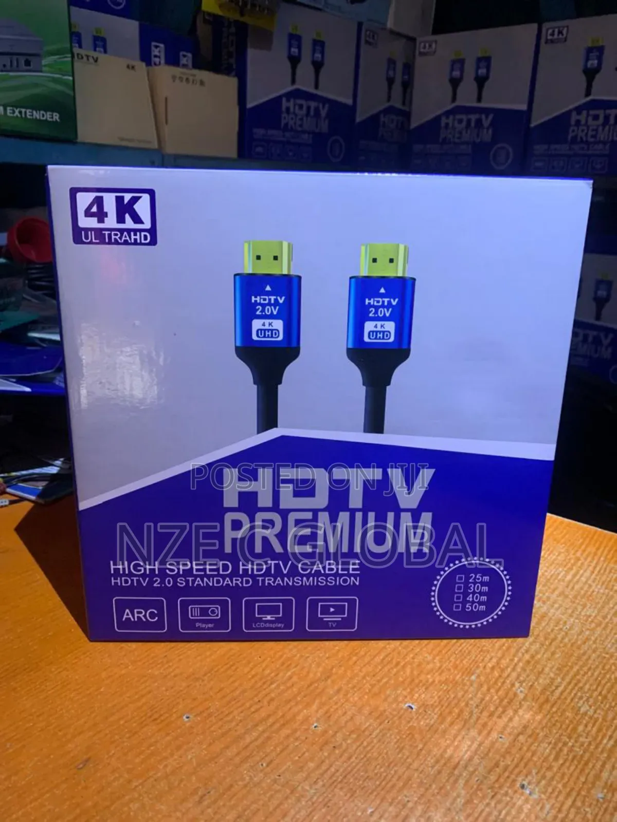 HDTV Premium High Speed Hdmi 2.0 Cable ( Ultra Hd, Arc) for sale - Nze ...