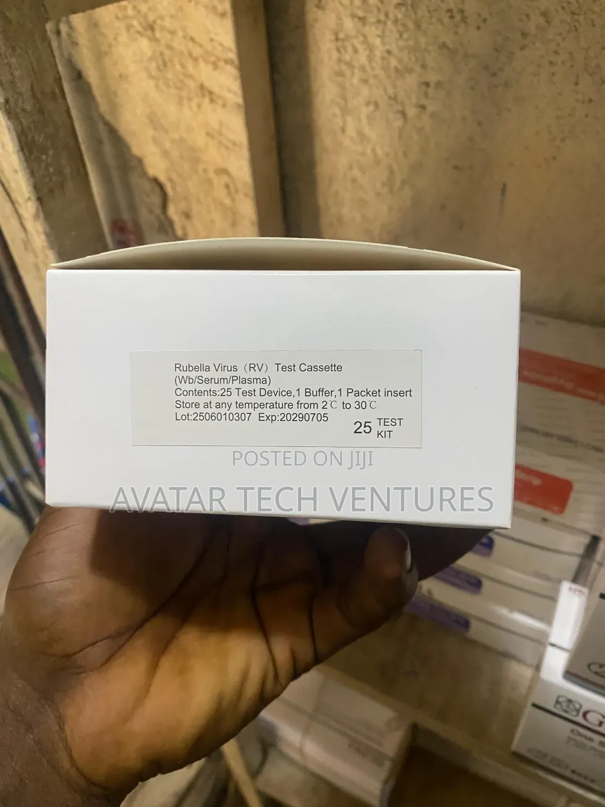 Rubella Virus (Rv) Rapid Diagnostic Test Kit for sale - AVATAR TECH ...