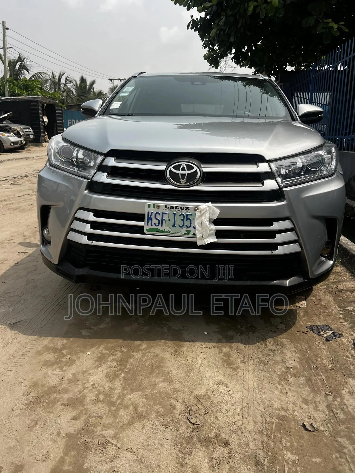 Toyota Highlander 2019 Silver in Lekki - Cars, Johnpaul Etafo | Jiji.ng