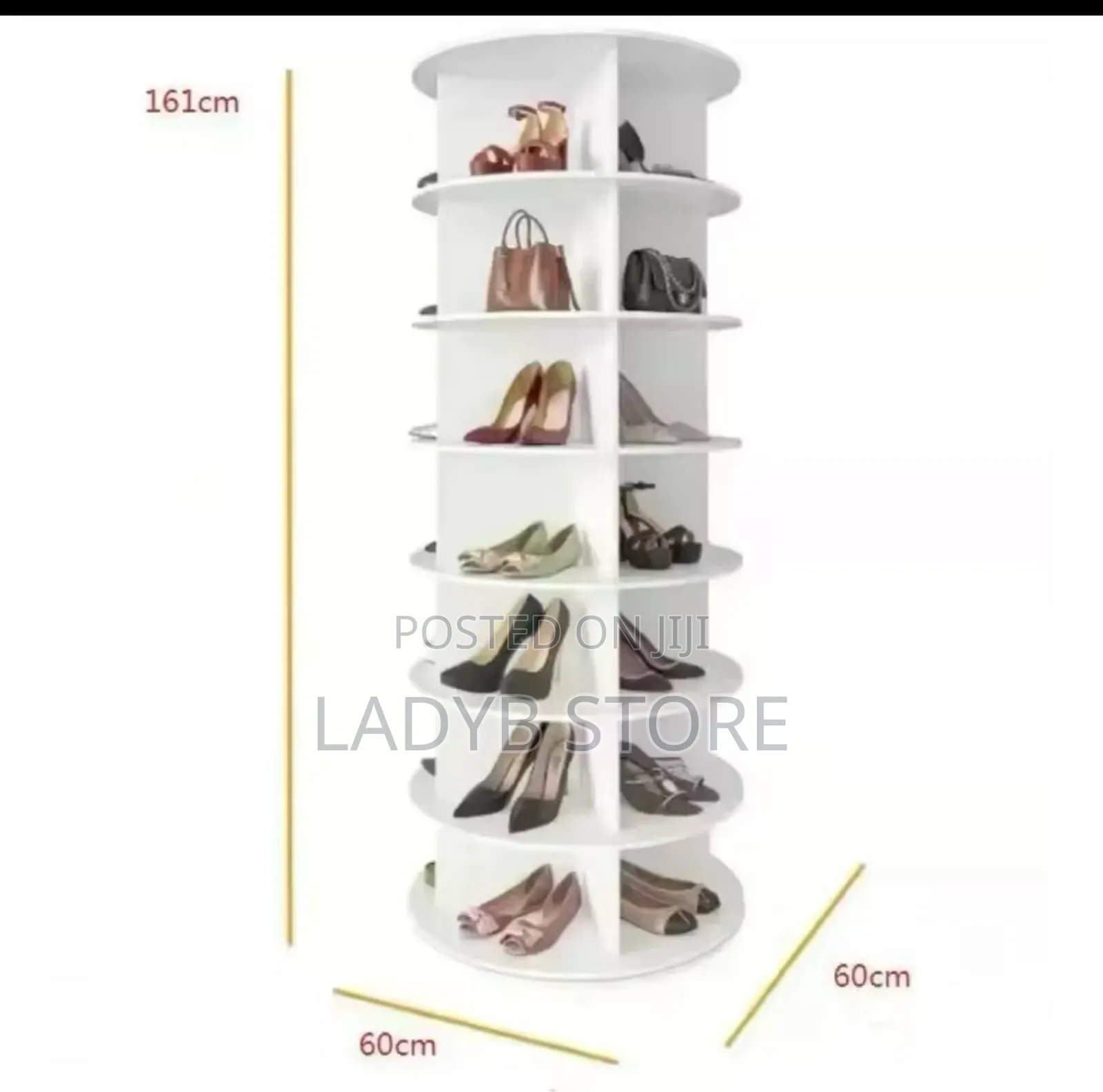 7 Layer Rotating Shoe Rack in Lagos Island (Eko) - Home Accessories ...