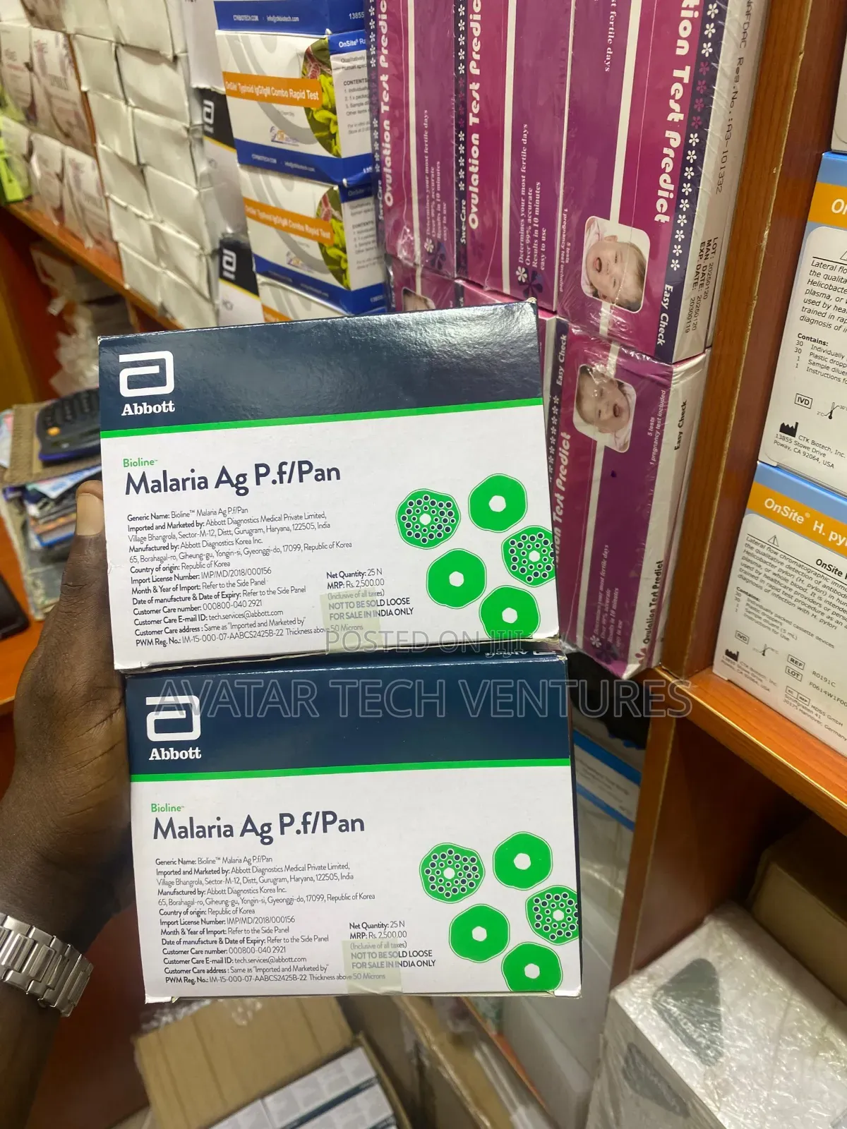 Abbott Biolinetm Malaria Ag Rapid Test Kits in Lagos Island (Eko ...
