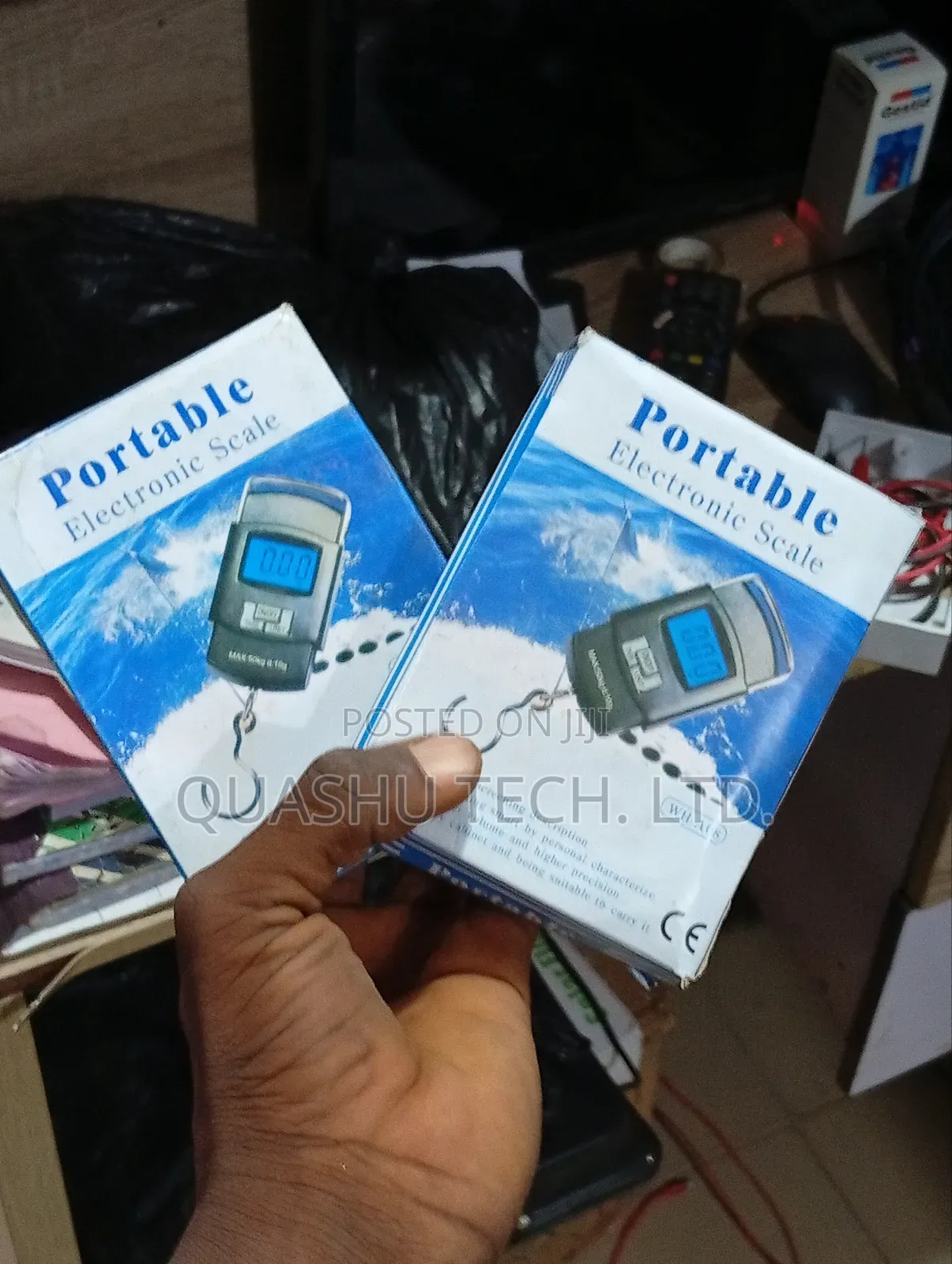 Portable Electronic Hanging Scale 50kg Digital Luggage Market Scale in ...