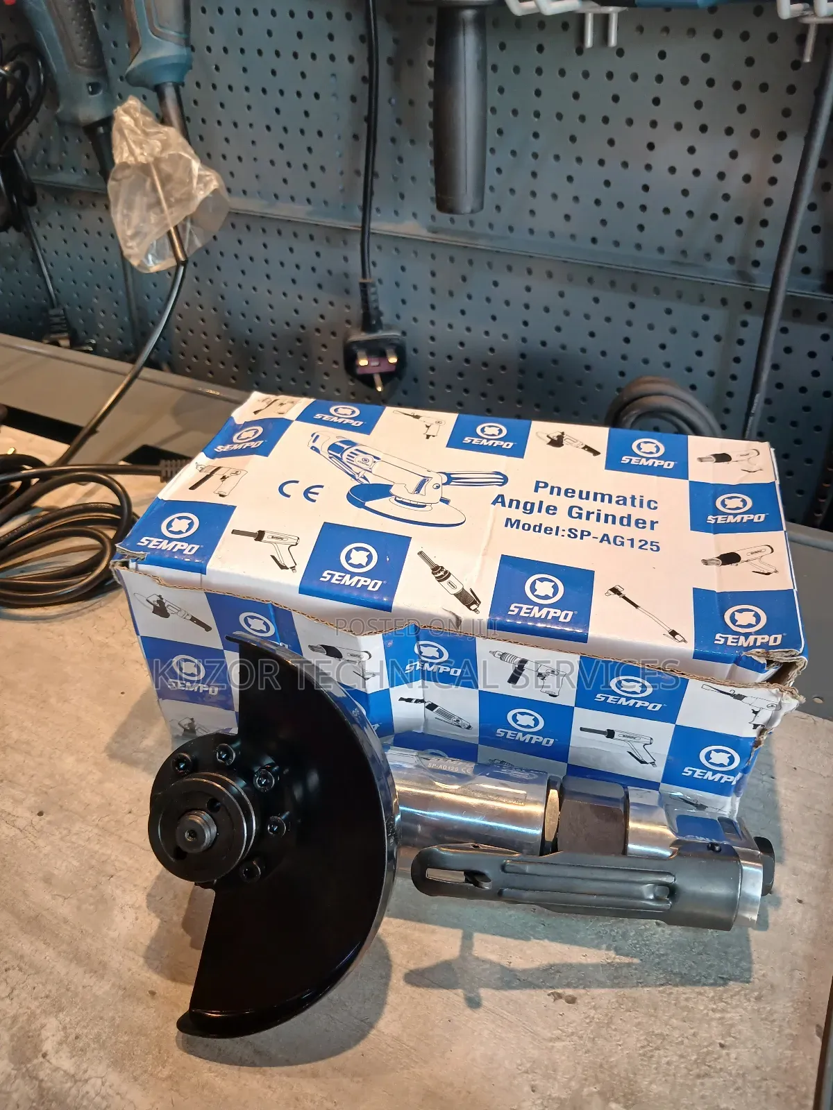 Pneumatic 9" Angle Grinder in Port-Harcourt - Electrical Hand Tools ...