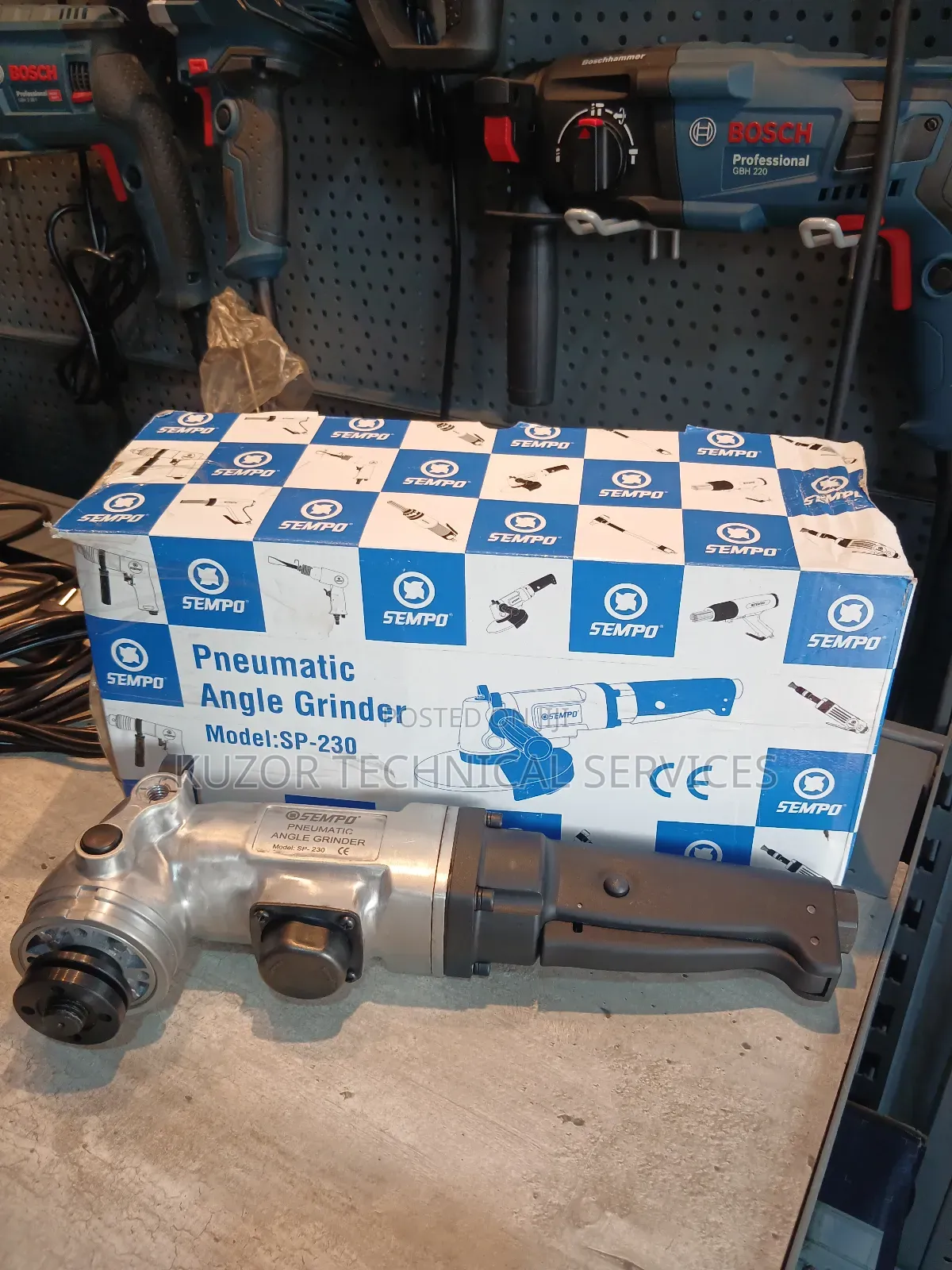 Pneumatic 9" Angle Grinder in Port-Harcourt - Electrical Hand Tools ...