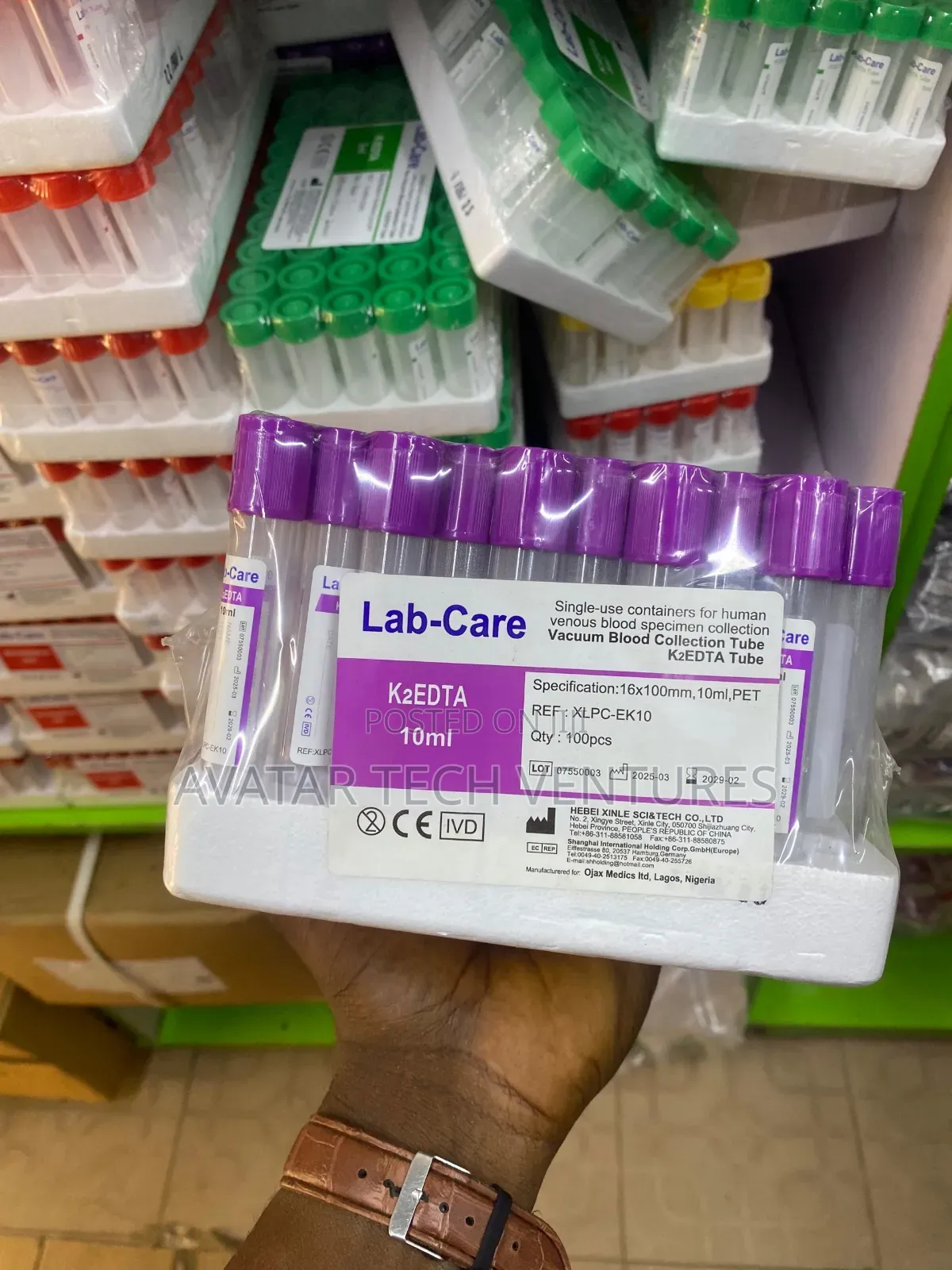 Vacuum Blood Collection Tubes (K2edta) in Lagos Island (Eko) - Medical ...