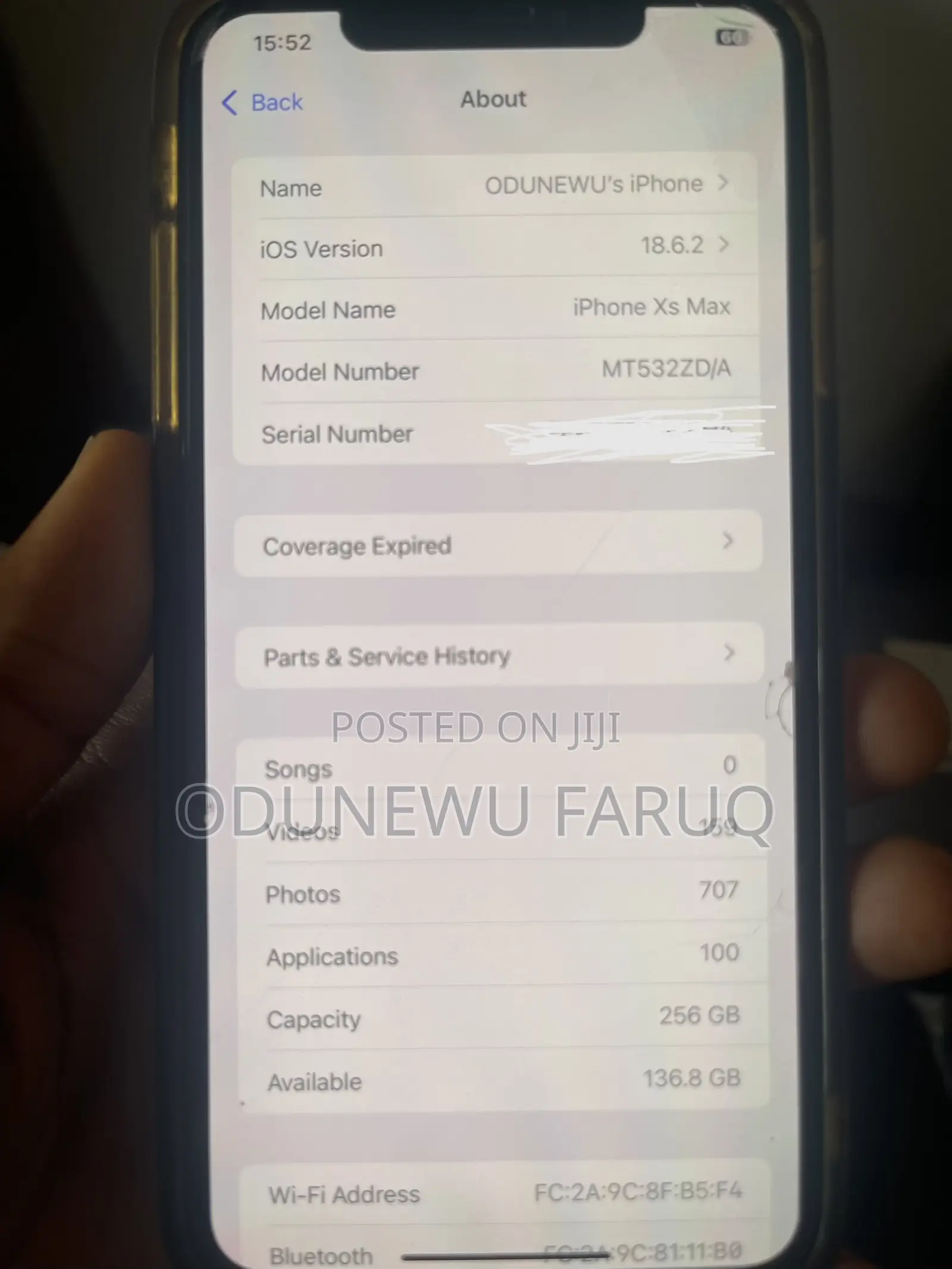 Apple iPhone XS Max 256 GB Black in Oyo State - Mobile Phones, Odunewu ...