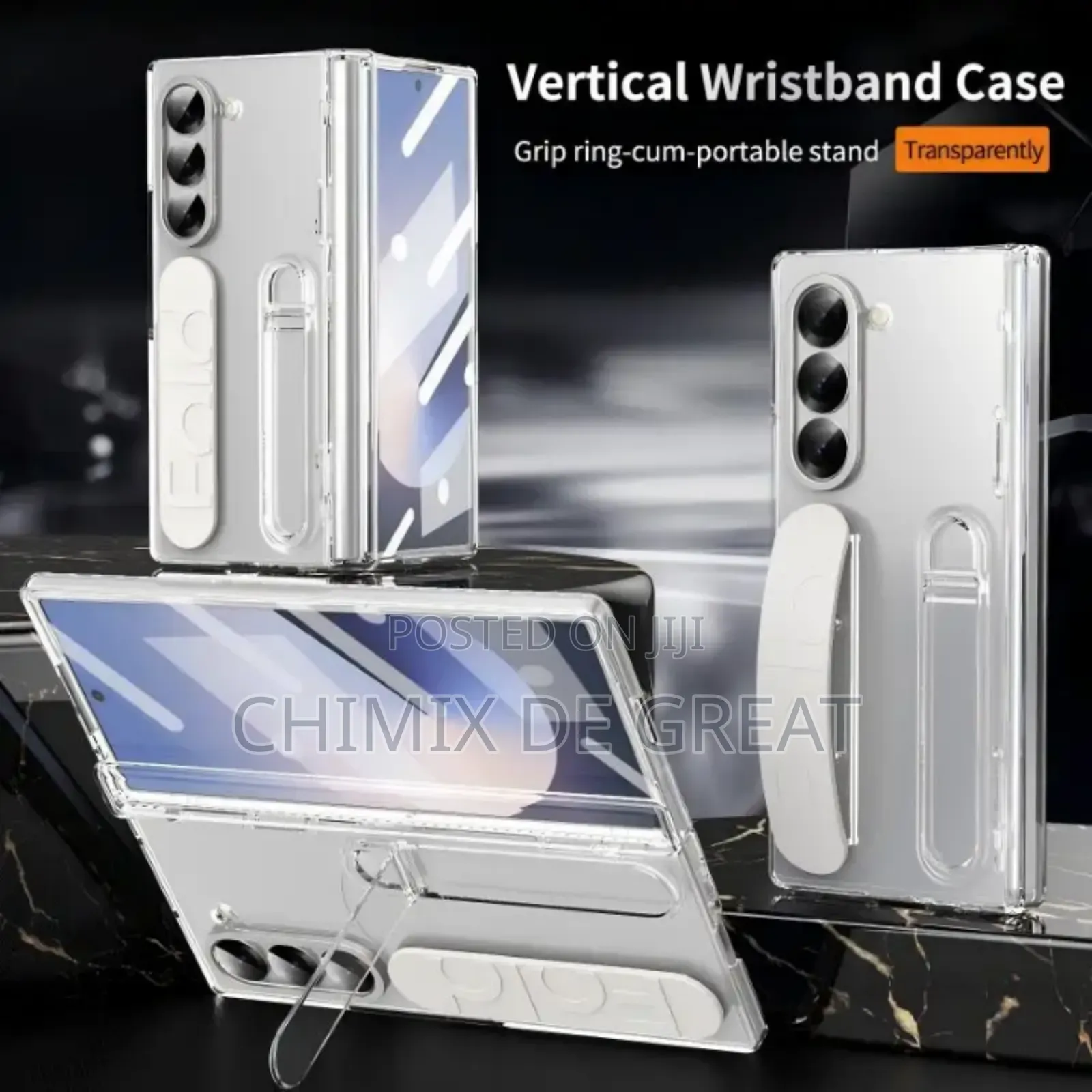 Luxury Transparent Case for Samsung Galaxy Z Fold 7 in Ikeja ...
