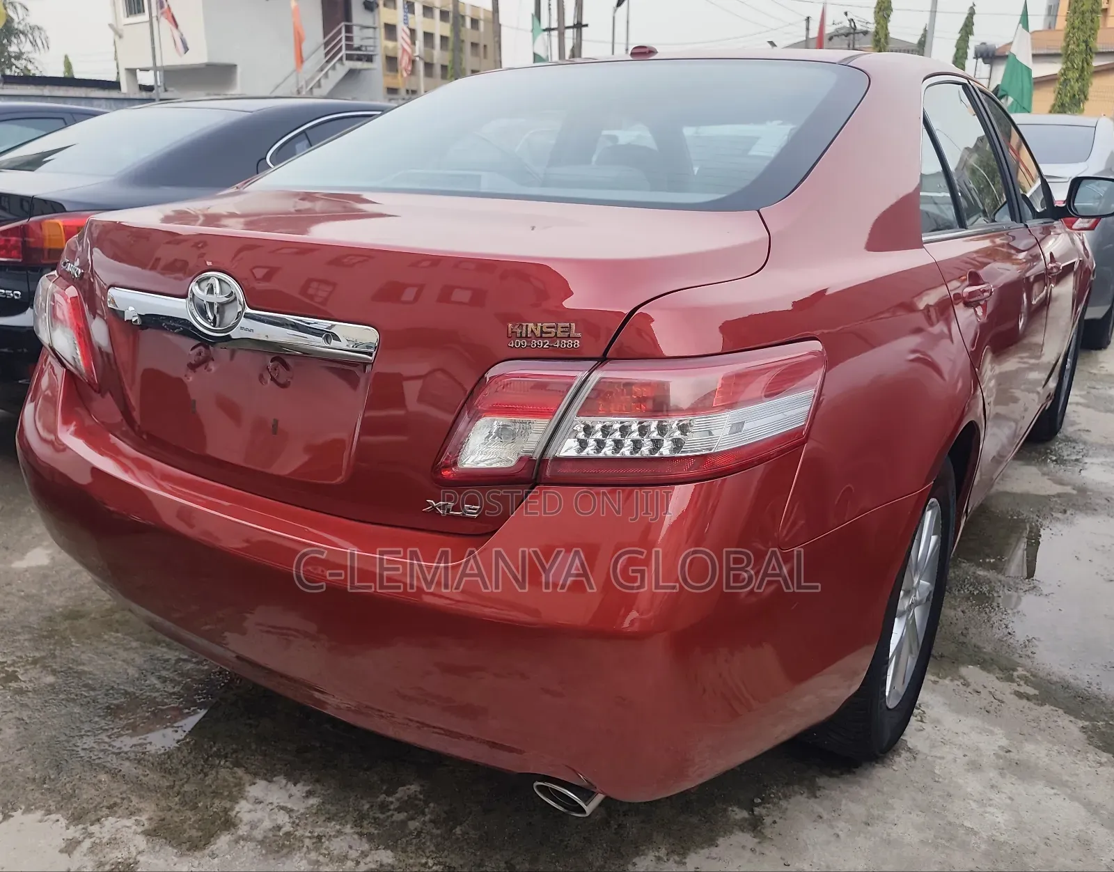 Toyota Camry XLE V6 4dr Sedan (3.5L 6cyl 6A) 2011 Red in Port-Harcourt ...