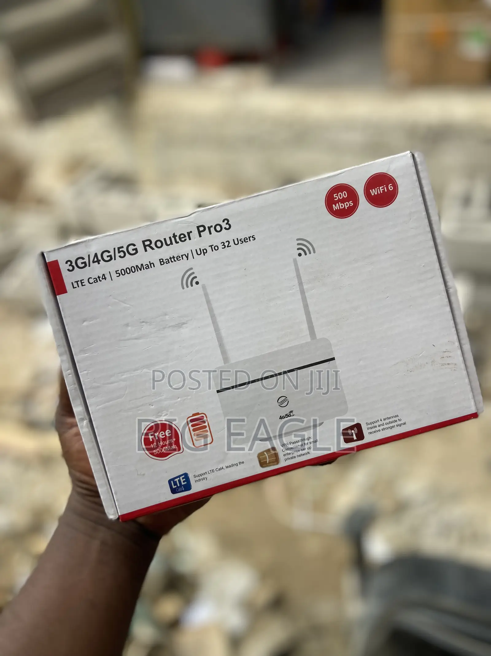 4g/5g Universal Wireless Wifi Router Lte 500mbps Mobile Mifi in Jabi ...