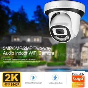 Tuya Wifi 4mp Dome Indoor Camera in Ikeja - Security & Surveillance ...