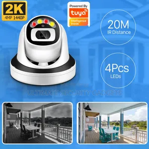Tuya Wifi 4mp Dome Indoor Camera in Ikeja - Security & Surveillance ...