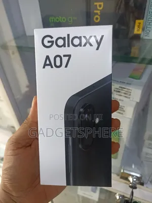 New Samsung Galaxy A07 4G 128 GB Black in Ikeja - Mobile Phones ...